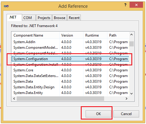 Get Read Connectionstring From App Config File In C Vb Net Asp Net C Net Vb Net Jquery